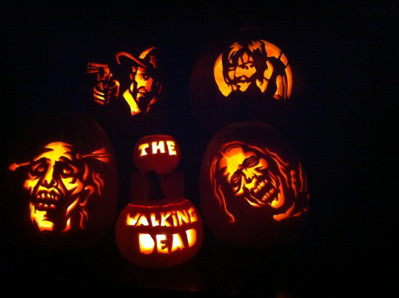 Pumpkin Carving Patterns And Stencils Zombie Pumpkins Galleries